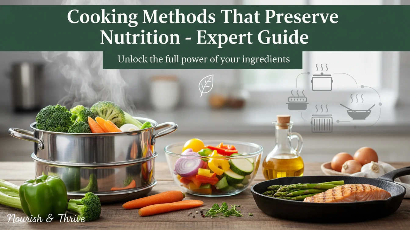 Cooking Methods That Preserve Nutrition – Expert Guide | RecipesPalette